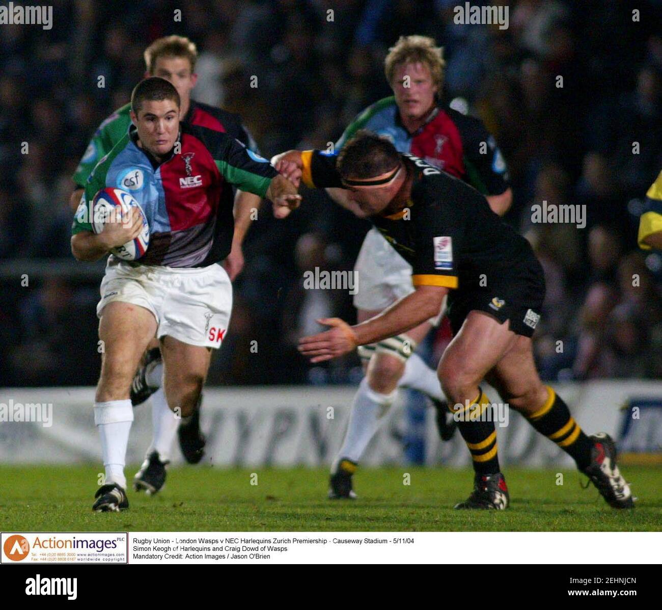 London Wasps Craig Dowd High Resolution Stock Photography and Images ...
