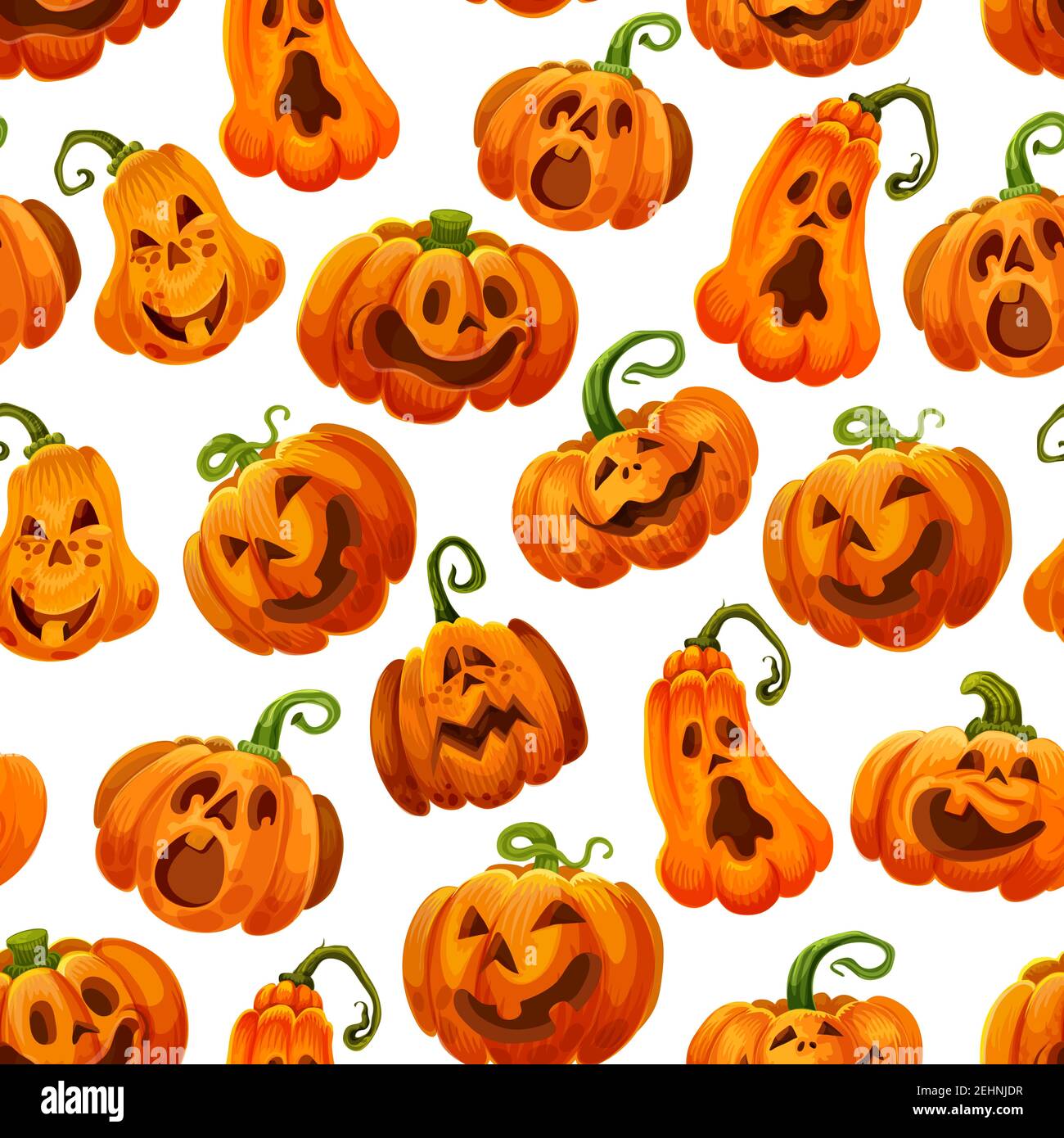Squash pumpkin tile Stock Vector Images - Alamy