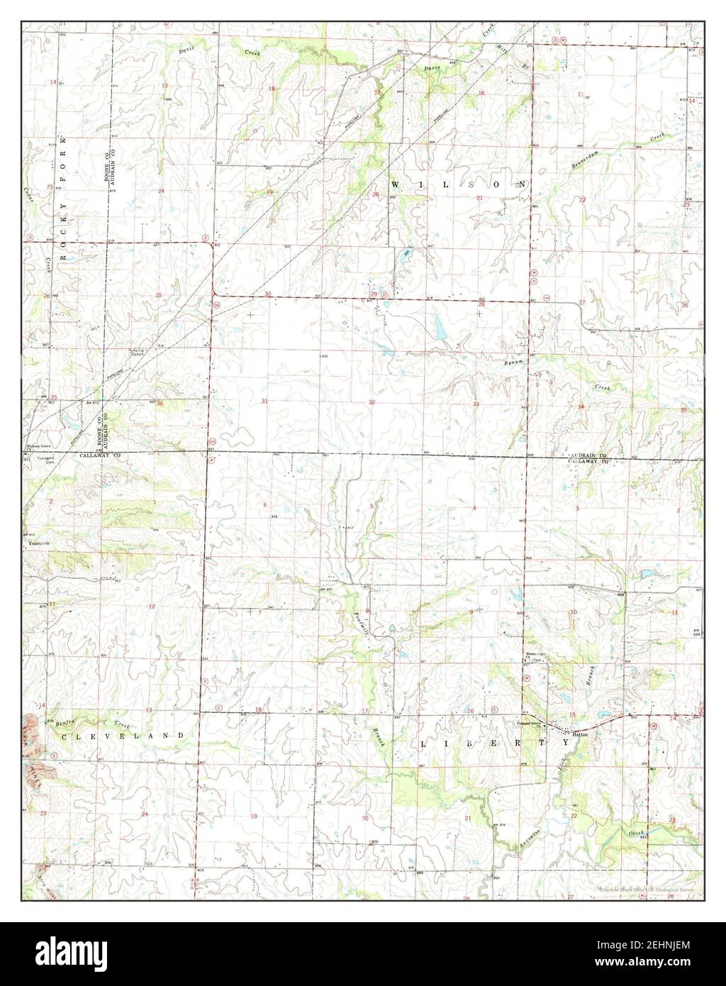 Map of hatton hi-res stock photography and images - Alamy