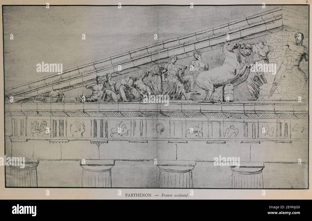 Fronton parthenon hi-res stock photography and images - Alamy