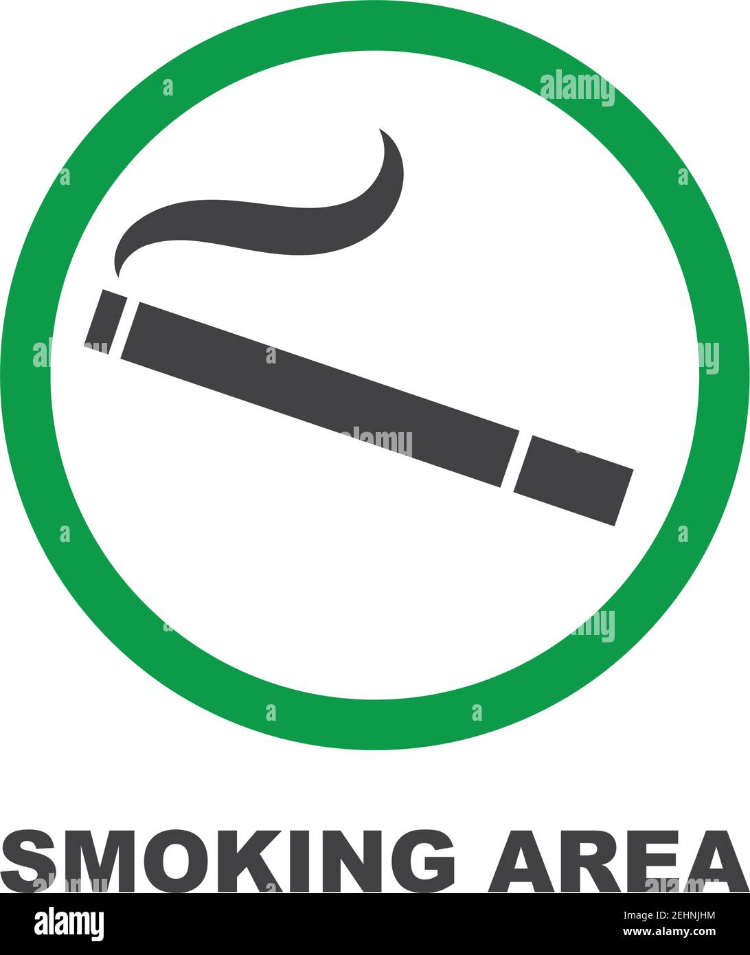 No smoking sign pub Stock Vector Images - Alamy