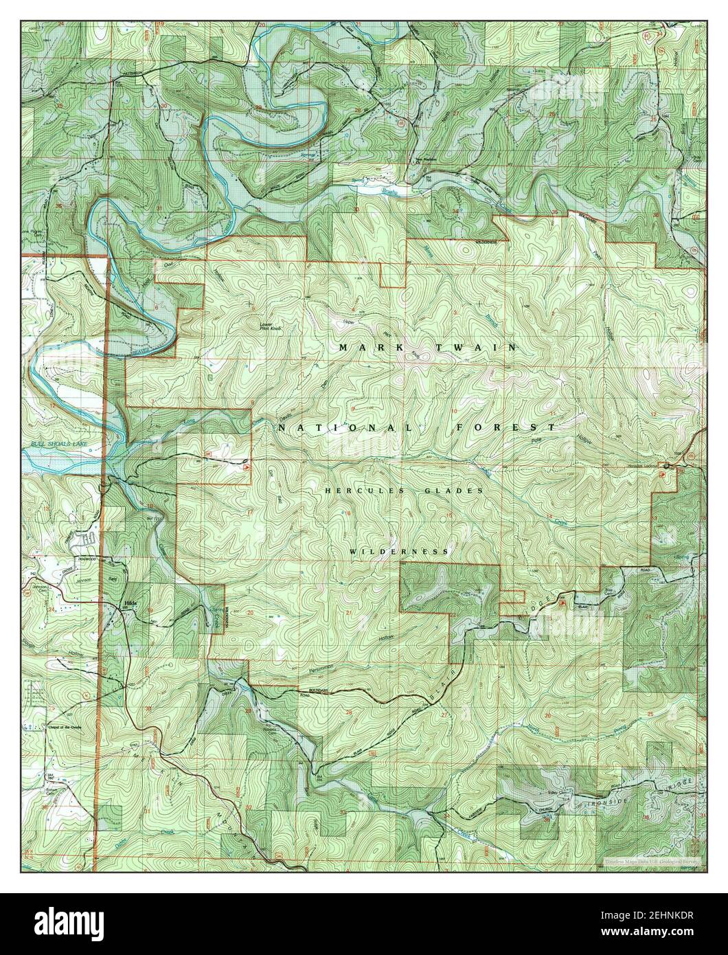 Hilda, Missouri, map 2004, 1:24000, United States of America by ...