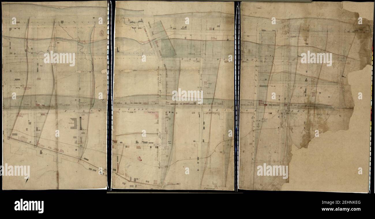 Historic map georgetown hi-res stock photography and images - Alamy