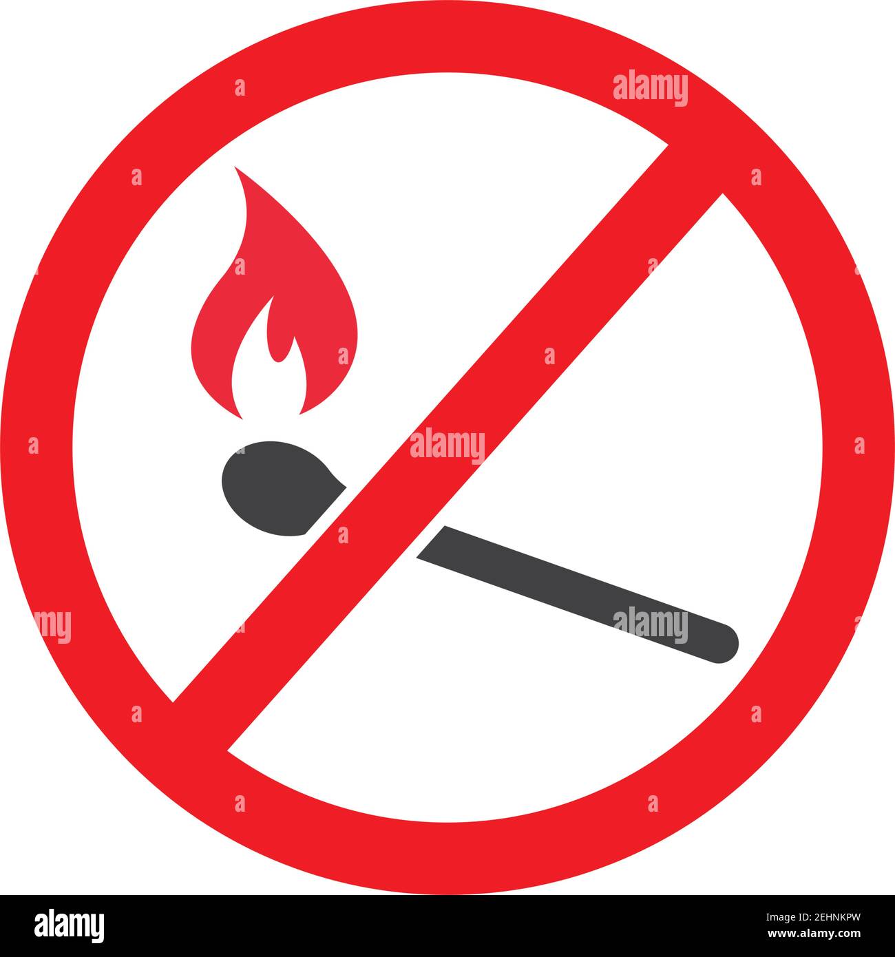 Dont fire prohibition sign hi-res stock photography and images - Alamy