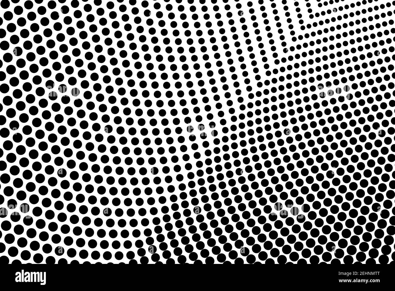 Pop art dots background. Geometric vintage monochrome fade wallpaper ...