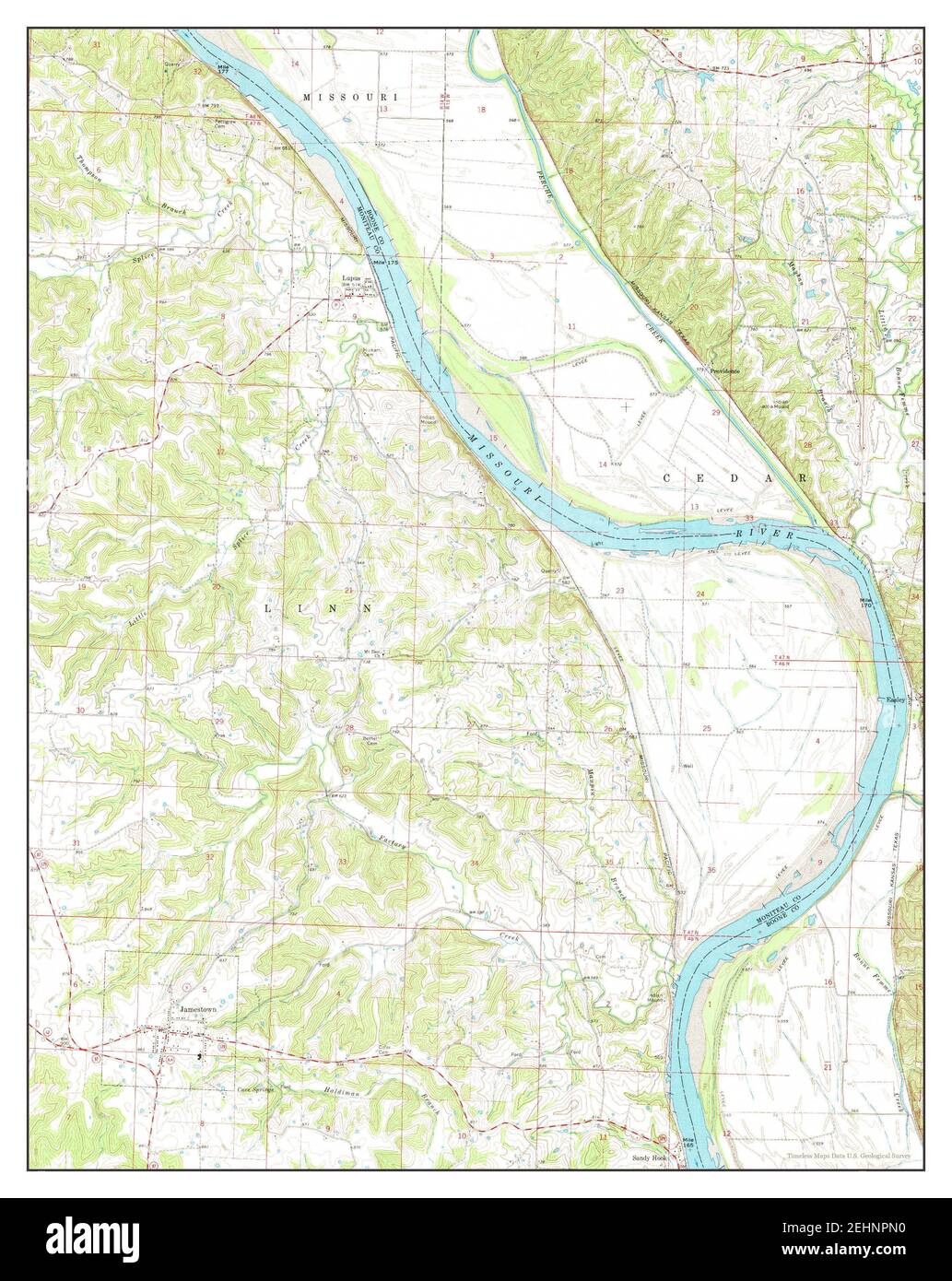 Old jamestown map hi-res stock photography and images - Alamy