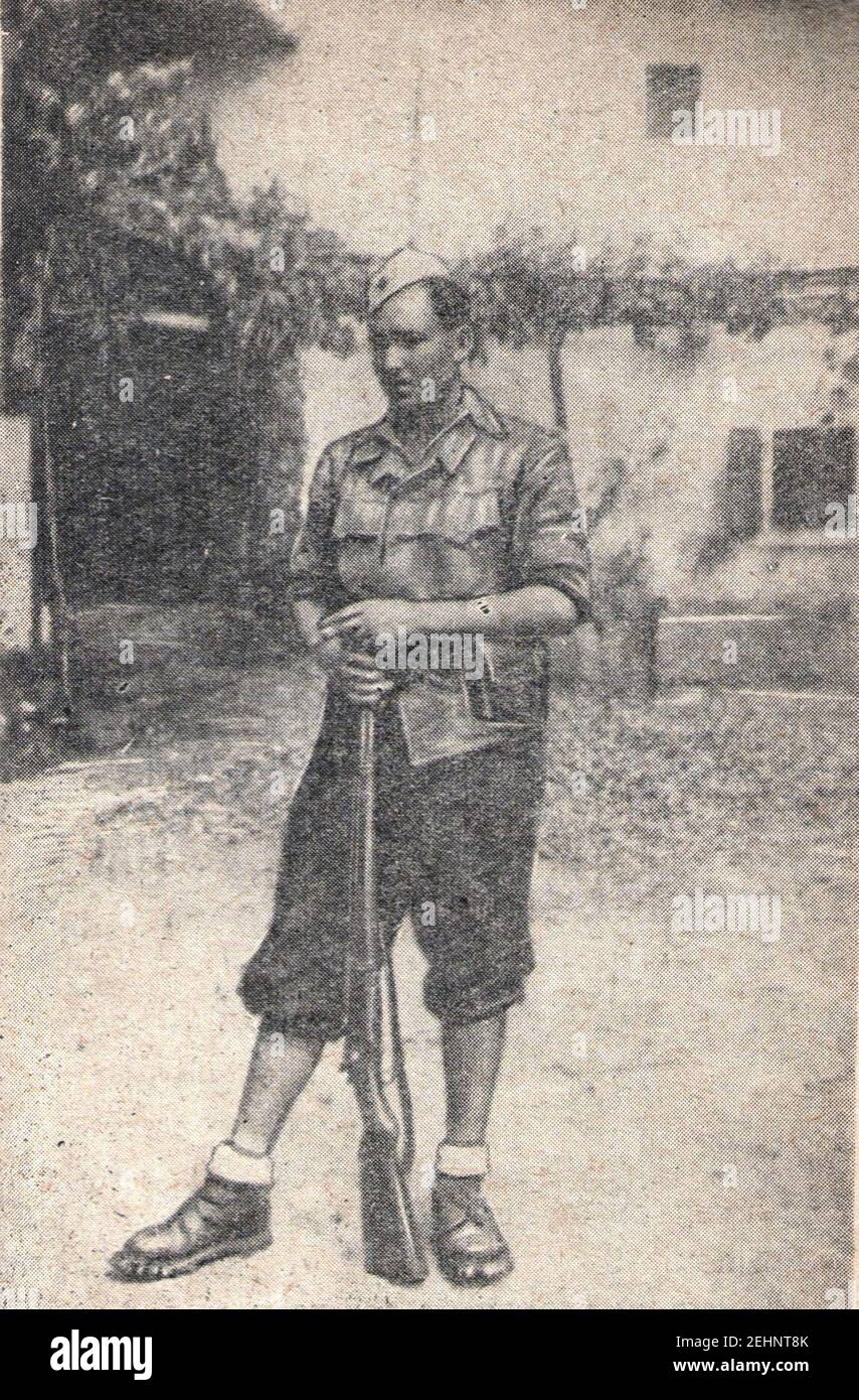 Partizan Mikhailo in 1944 Stock Photo - Alamy