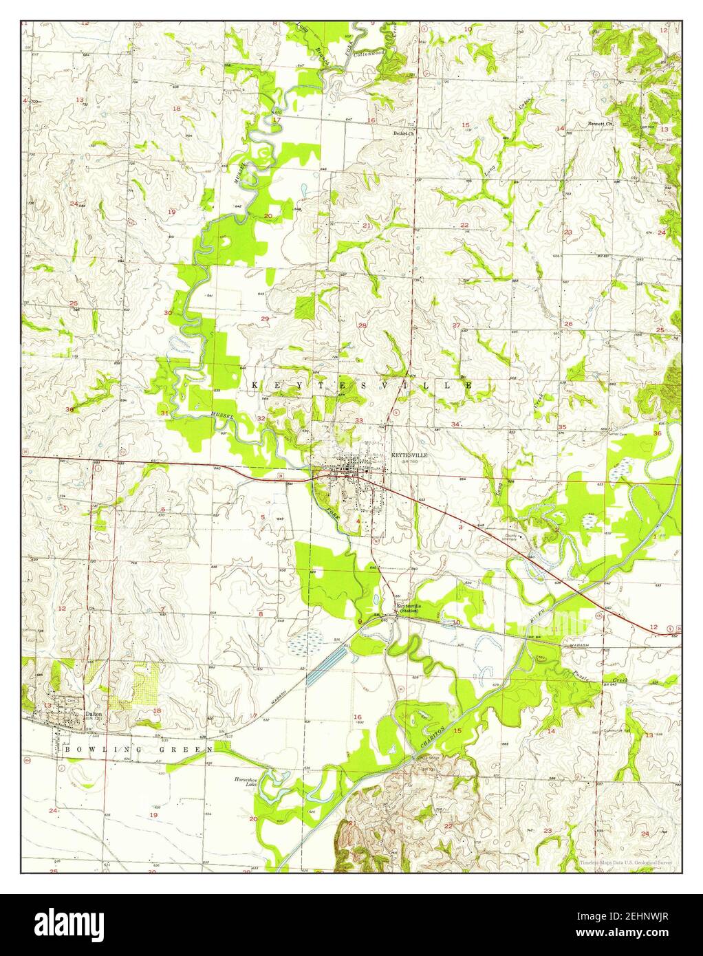 Map of keytesville hi-res stock photography and images - Alamy