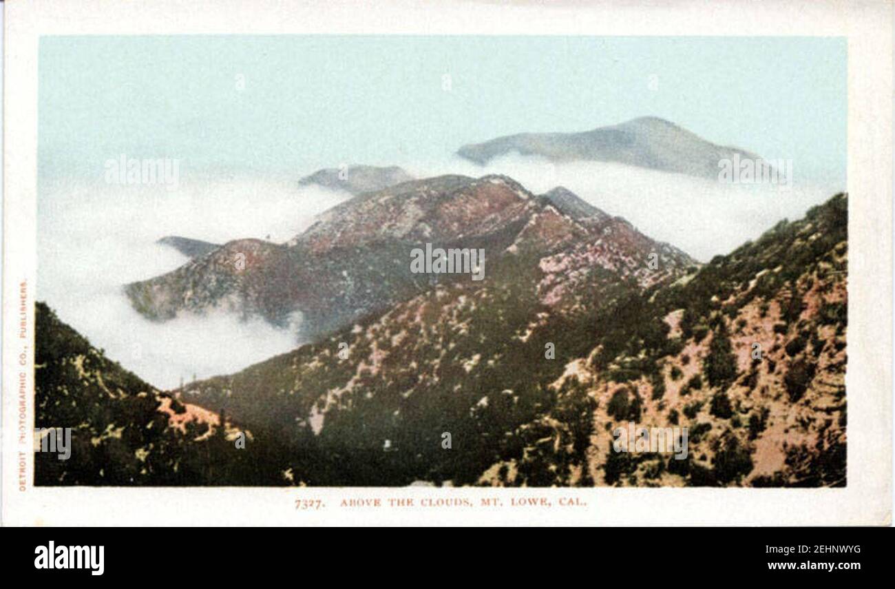 Mt lowe hi-res stock photography and images - Alamy