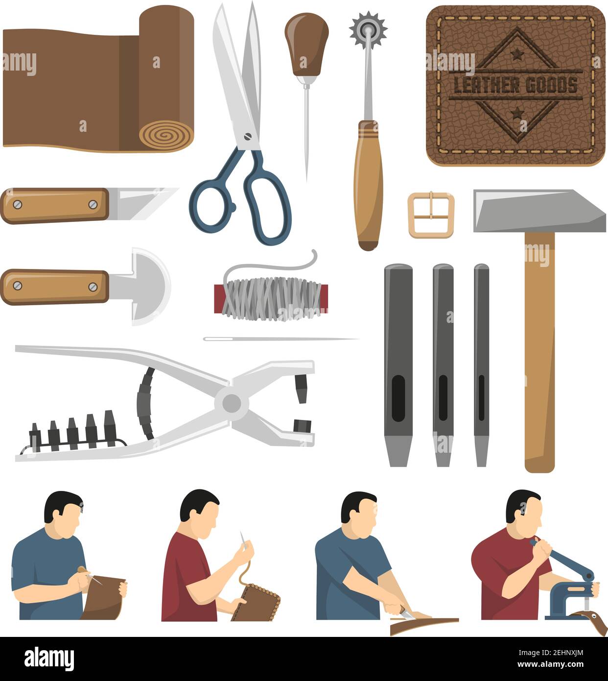 Skin stapler Stock Vector Images - Alamy