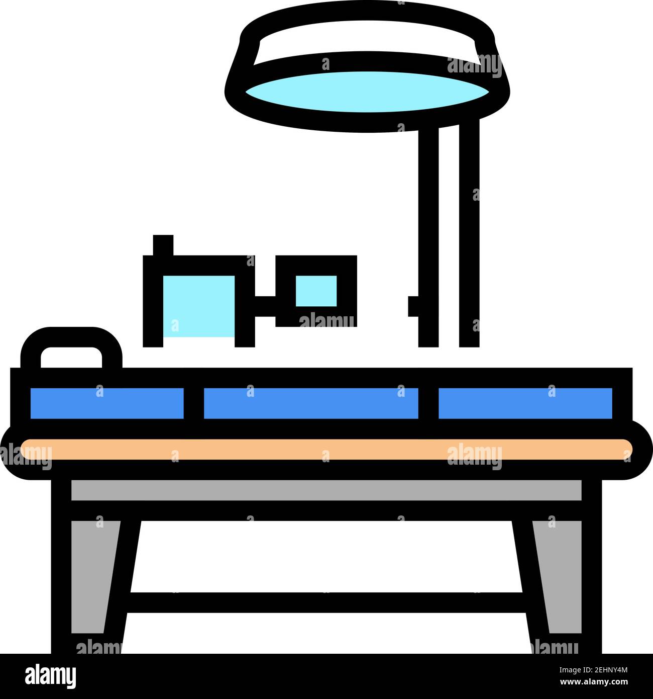 operating table color icon vector illustration Stock Vector Image & Art ...