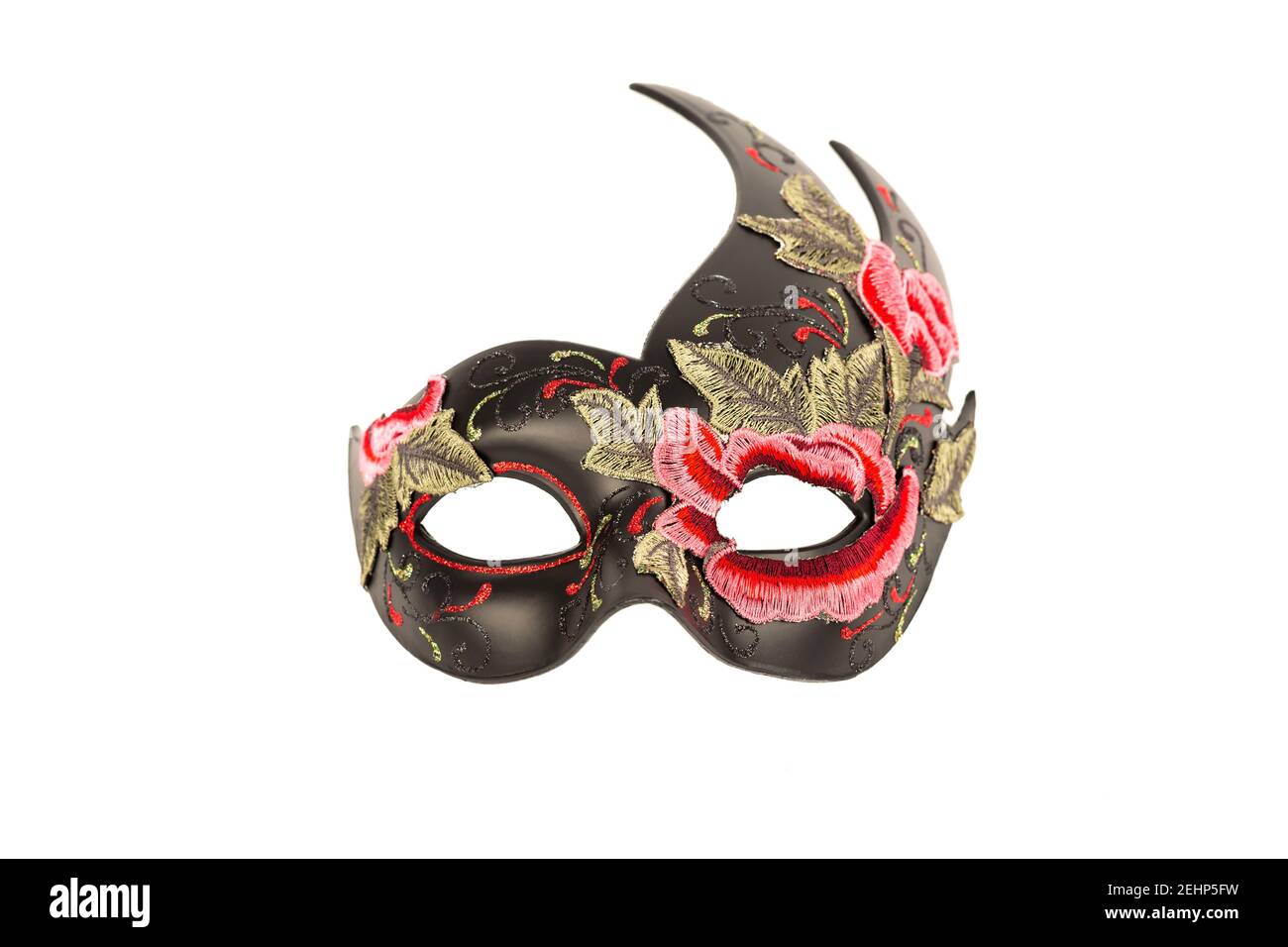 Black And Red Masquerade Masks For Men