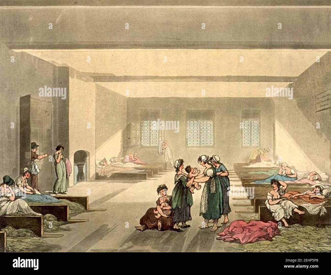 Pass Room Bridewell Microcosm Stock Photo - Alamy