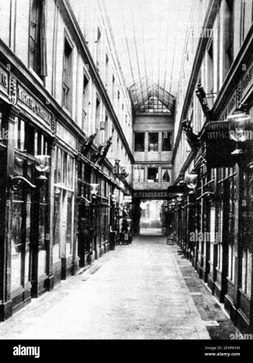 Passage de l'Opéra Stock Photo - Alamy