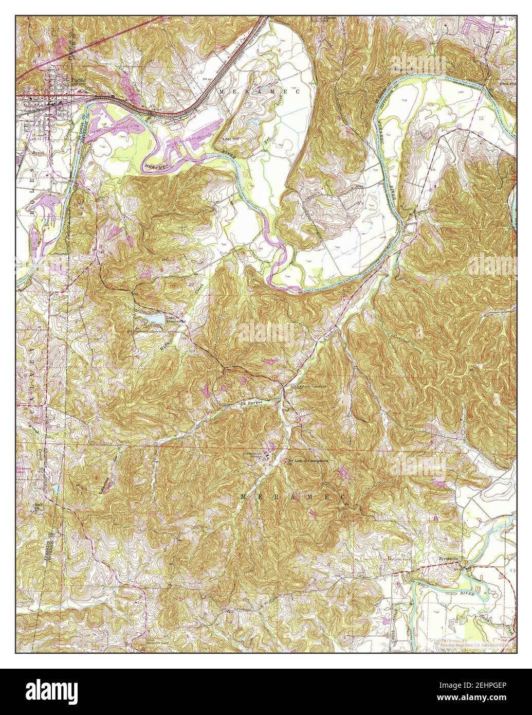 Old pacific map Cut Out Stock Images & Pictures - Alamy