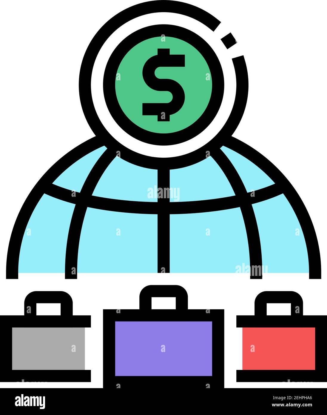 trade union color icon vector illustration Stock Vector Image & Art - Alamy