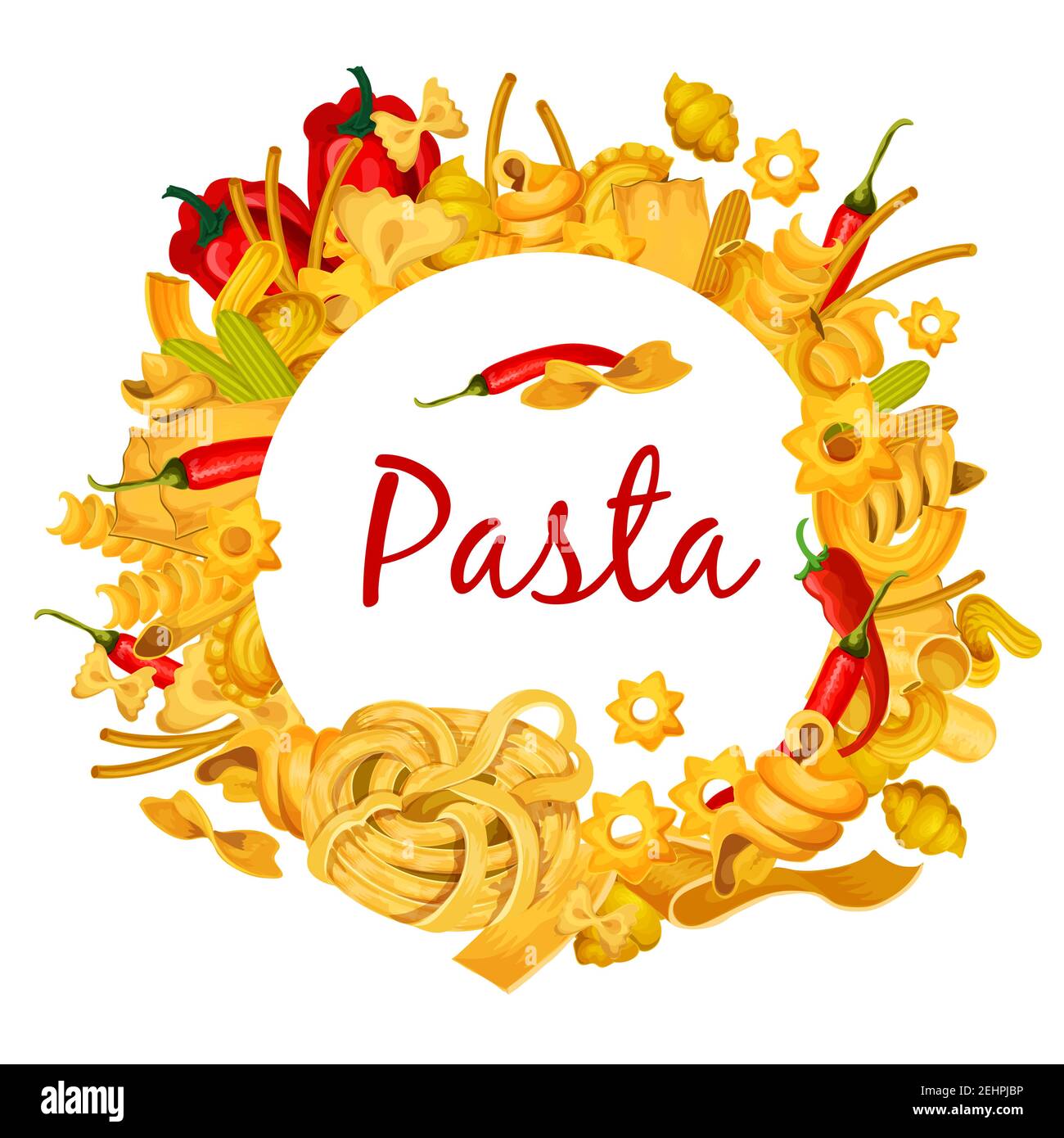 Linguini poster Cut Out Stock Images & Pictures - Alamy