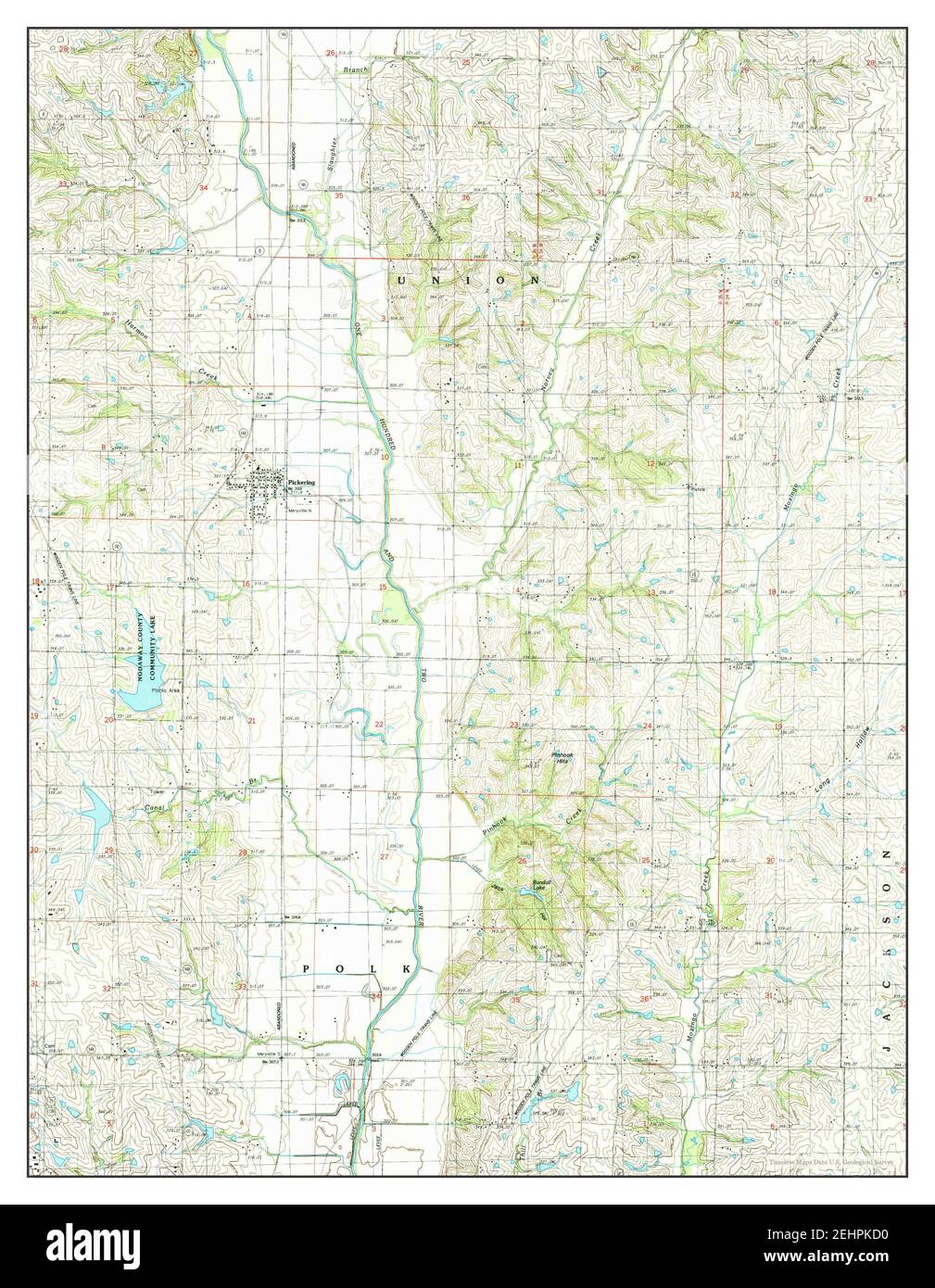 Pickering map hi-res stock photography and images - Alamy