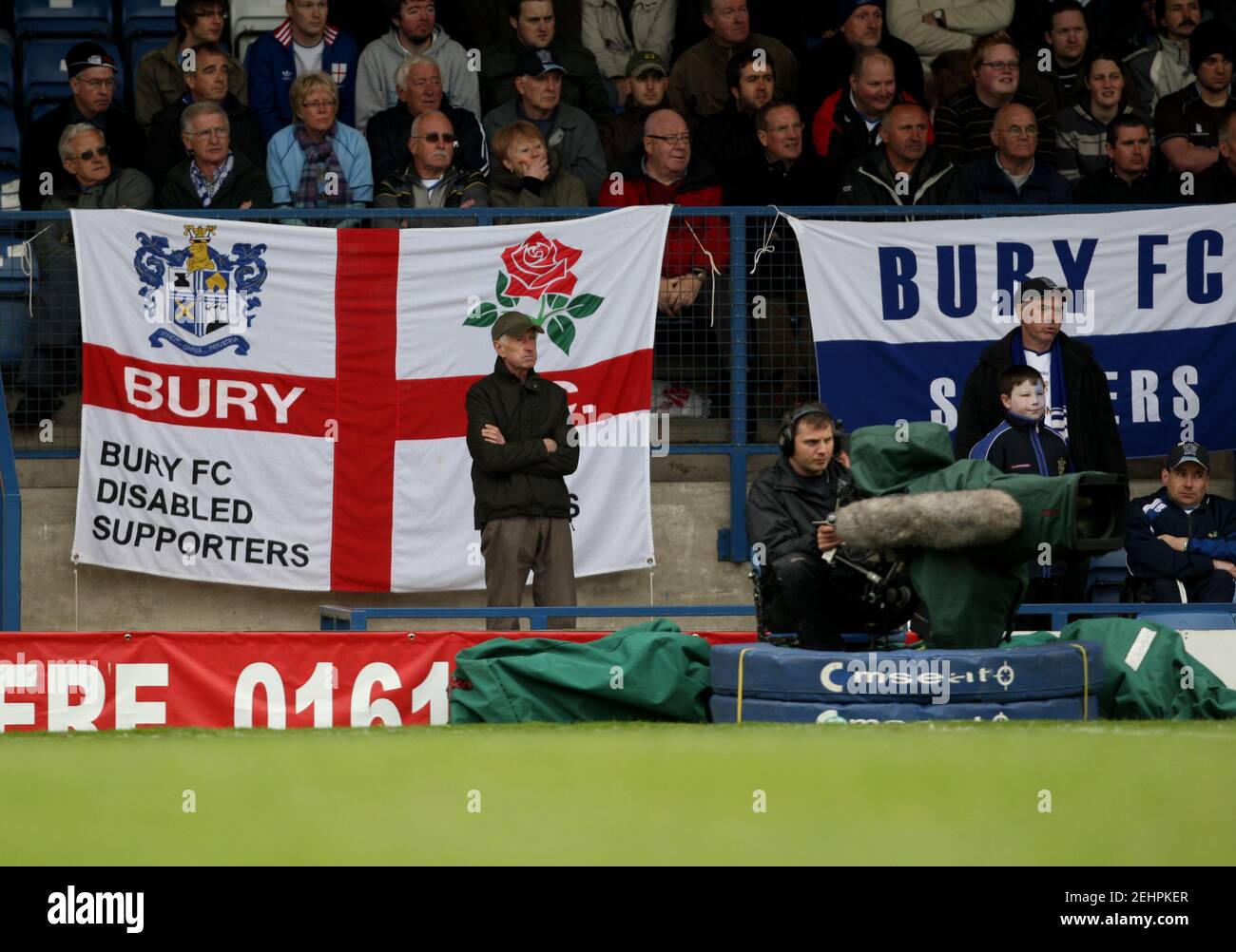 Bury football flags hi-res stock photography and images - Alamy