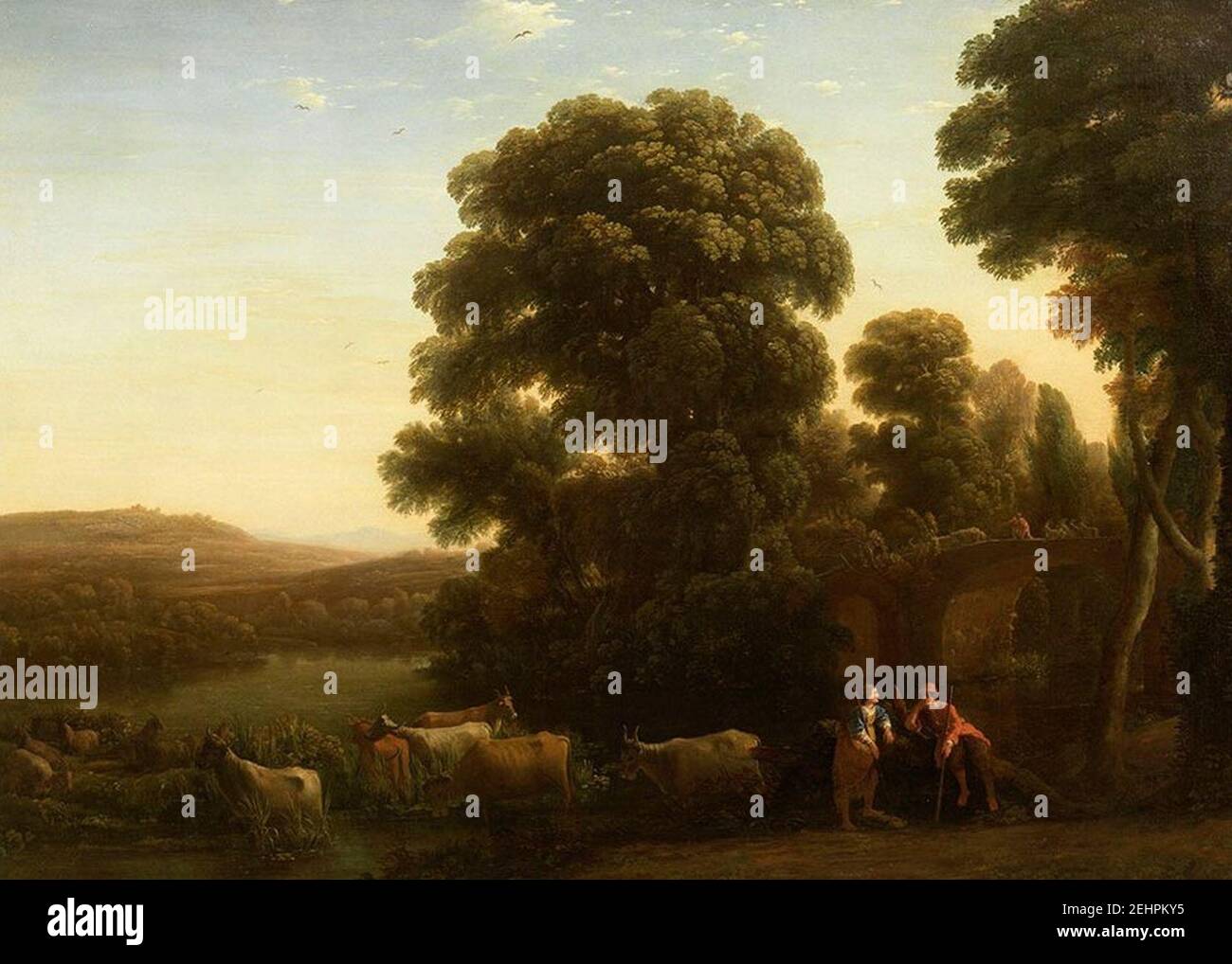 Claude lorrain pastoral hi-res stock photography and images - Alamy