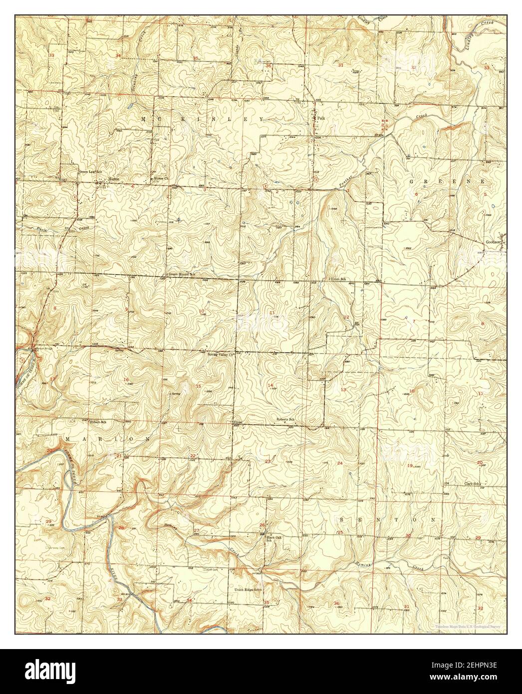 Polk map hi-res stock photography and images - Alamy