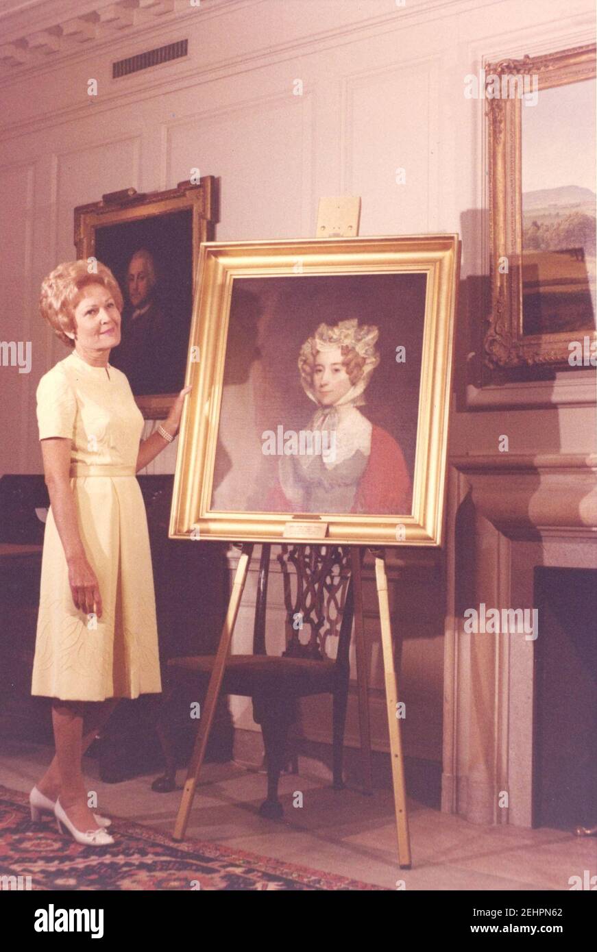 Pat nixon portrait hi-res stock photography and images - Alamy