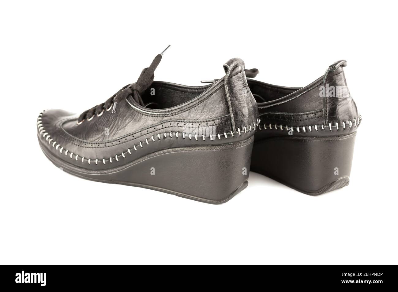 Black and white platform shoes hi-res stock photography and images - Alamy