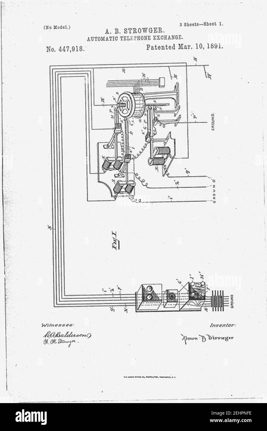 Strowger hi-res stock photography and images - Alamy