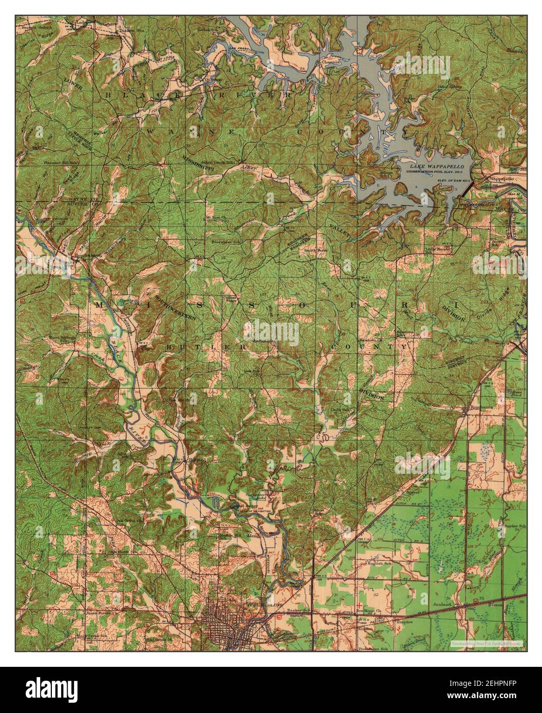 Missouri poplar bluff Cut Out Stock Images & Pictures - Alamy