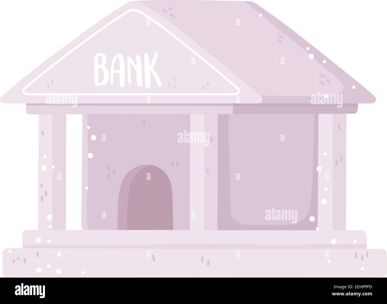 bank building invest and money safety vector illustration isolated ...