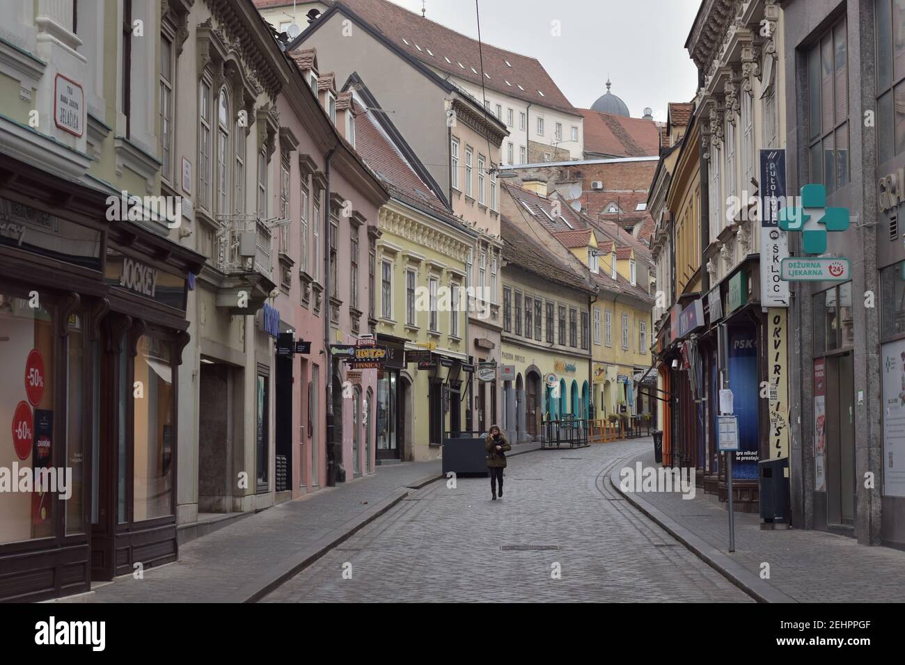 Radiceva street in zagreb hi-res stock photography and images - Alamy
