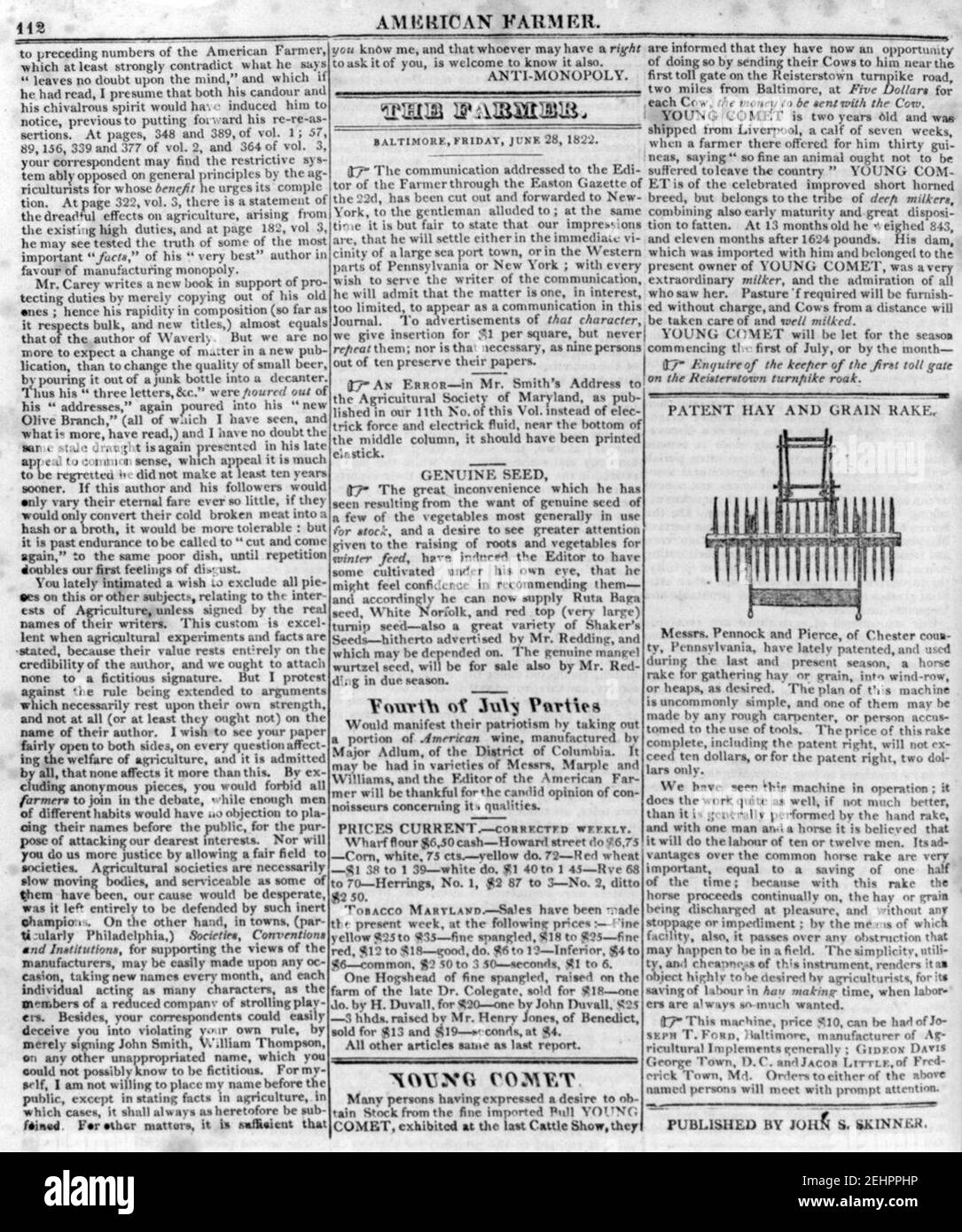 Grain rake Black and White Stock Photos & Images - Alamy