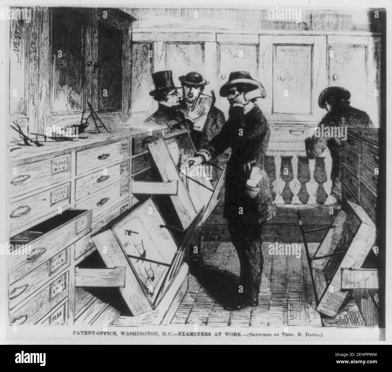 Patent office examiners hi-res stock photography and images - Alamy