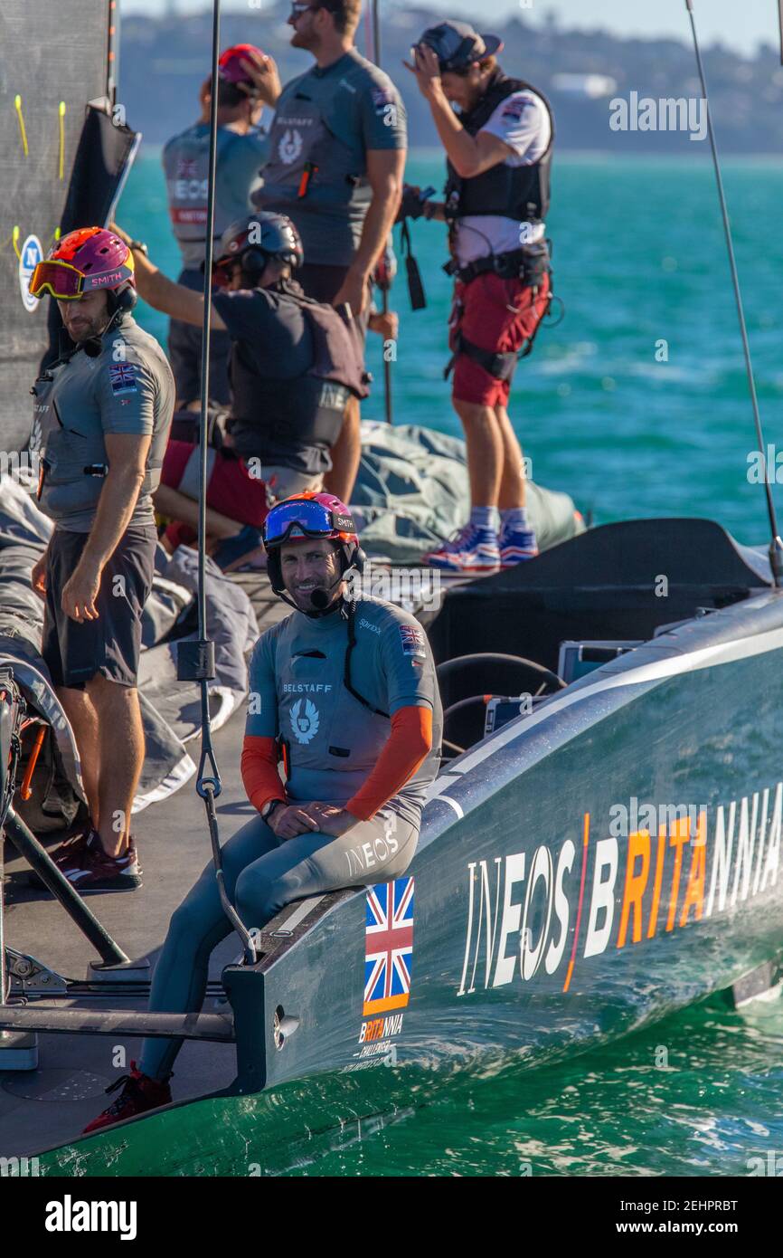 Prada Cup Final, Sir Ben Ainslie, skipper of Ineos Team UK (UK) after ...