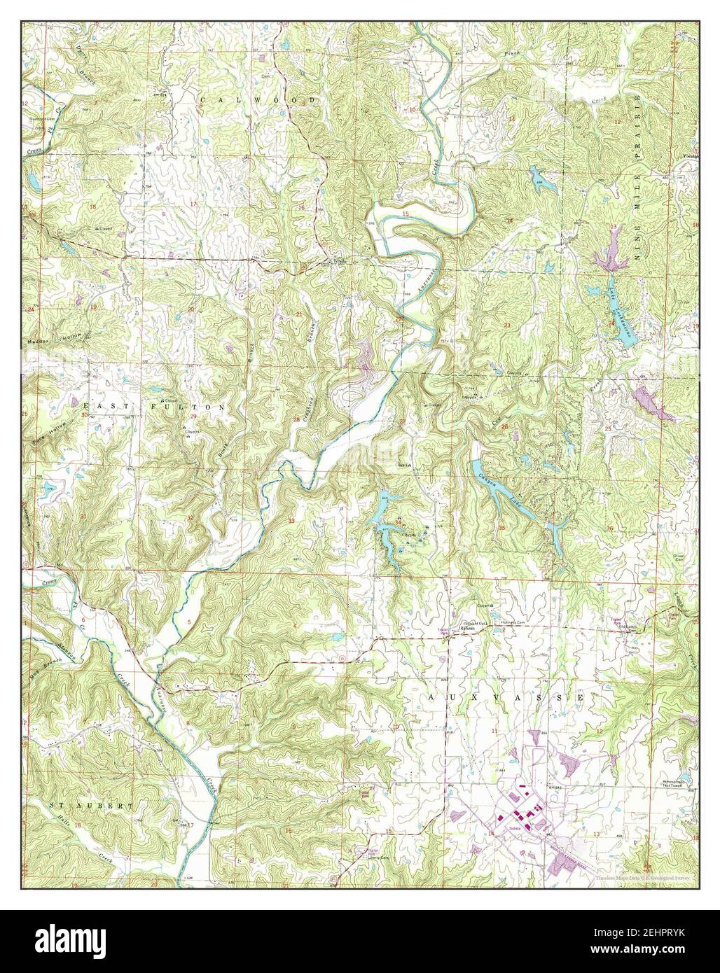 Reform, Missouri, map 1975, 1:24000, United States of America by ...