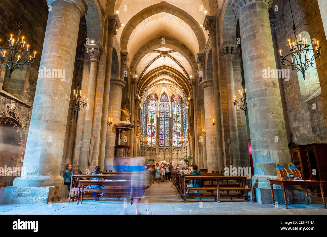 Carcassonne inside hi-res stock photography and images - Alamy