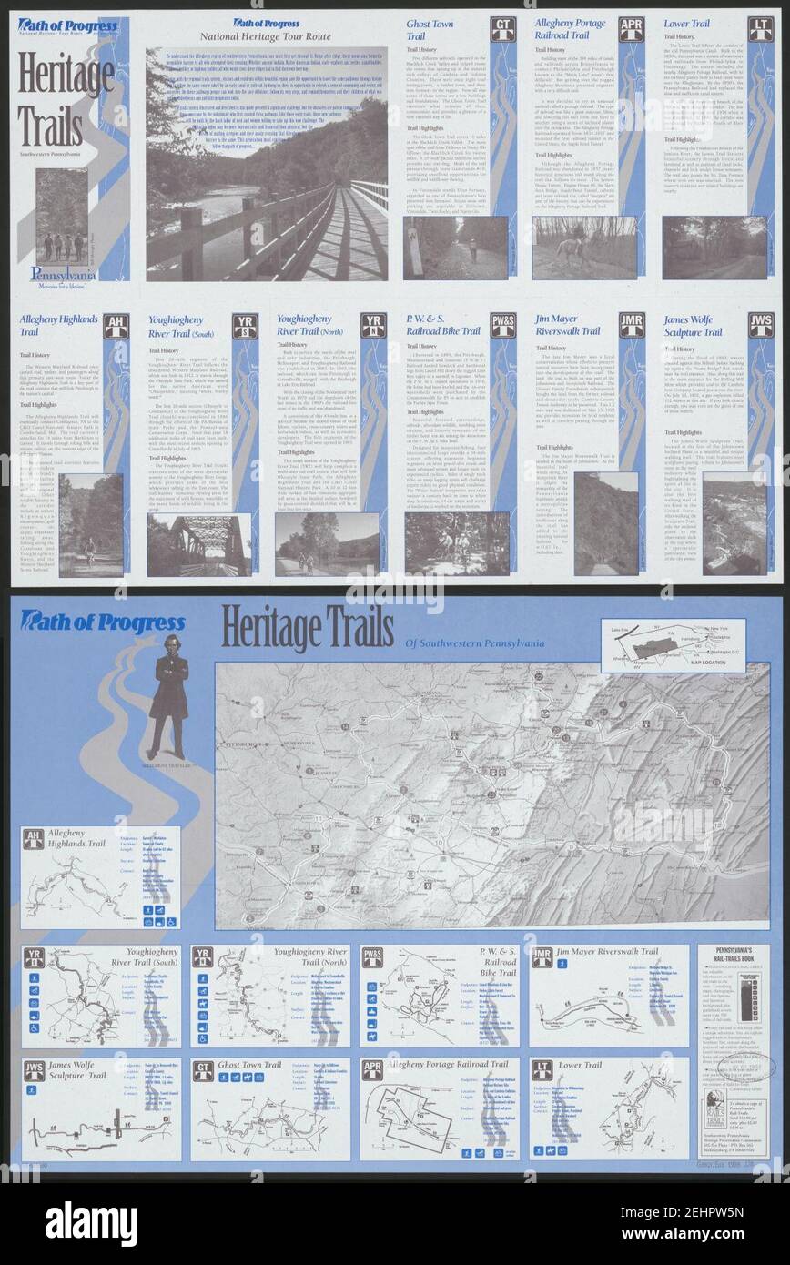 Path of Progress, national heritage tour route. Heritage trails ...