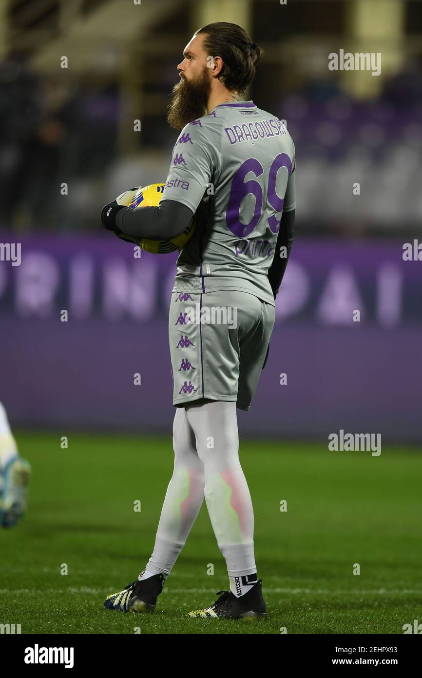 Bartlomiej Dragowski (Fiorentina) during the Italian "Serie A match ...