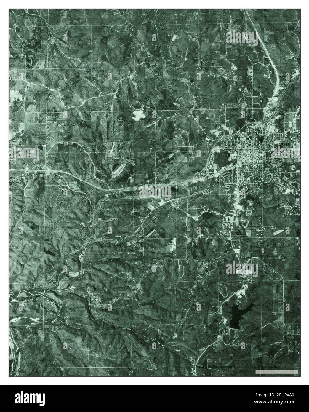 Map of rolla hi-res stock photography and images - Alamy