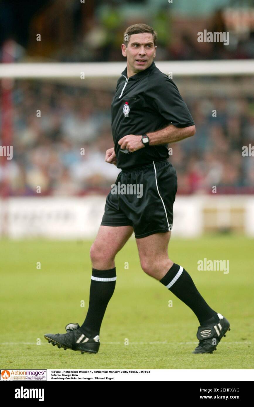 Referee george cain hi-res stock photography and images - Alamy