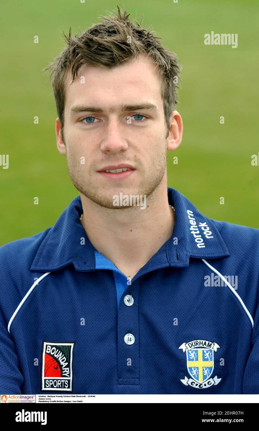 James lowe of durham county cricket club hi-res stock photography and ...
