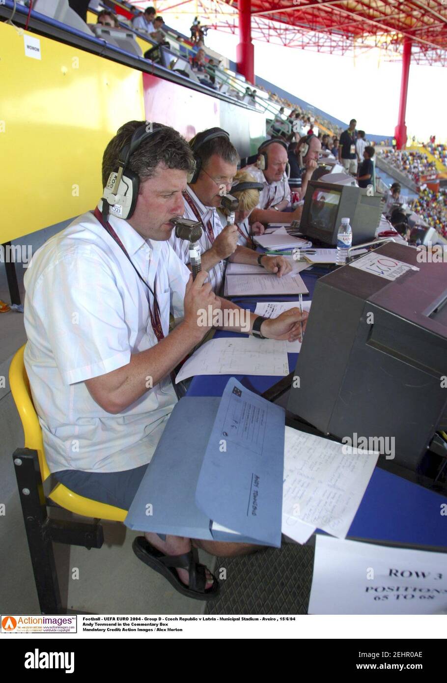 Commentary Box Soccer High Resolution Stock Photography and Images - Alamy