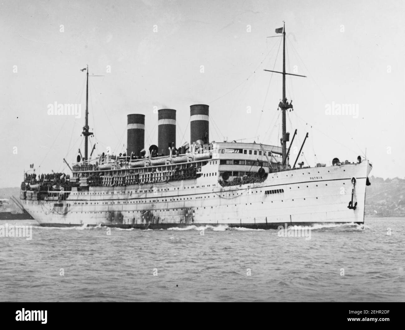 Patria ship hi-res stock photography and images - Alamy