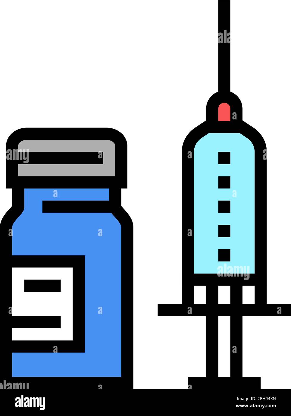 syringe anesthesia and ampoule color icon vector illustration Stock ... syringe anesthesia and ampoule color icon vector illustration Stock ...