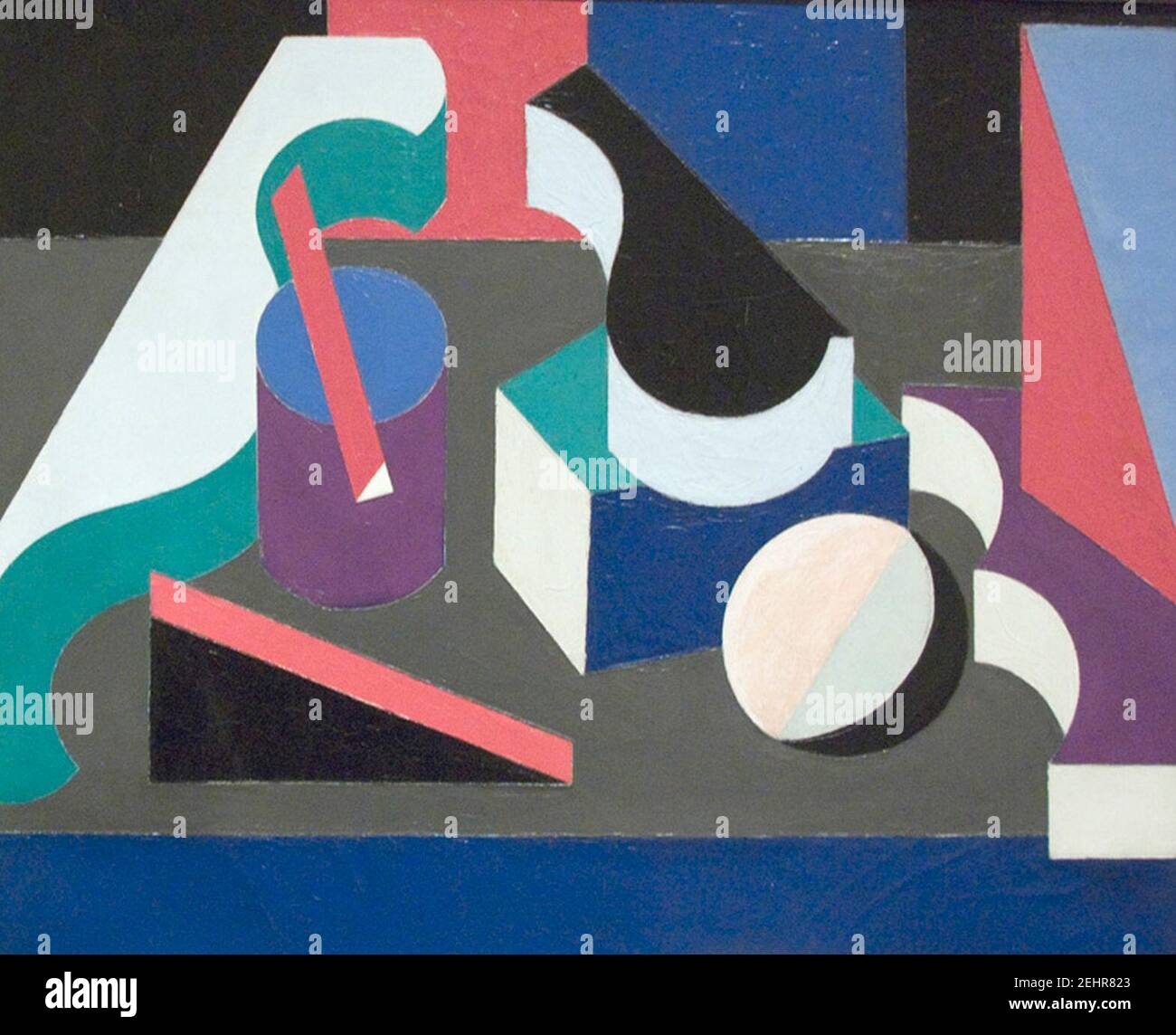 Patrick Henry Bruce Forms about 1918 Stock Photo - Alamy