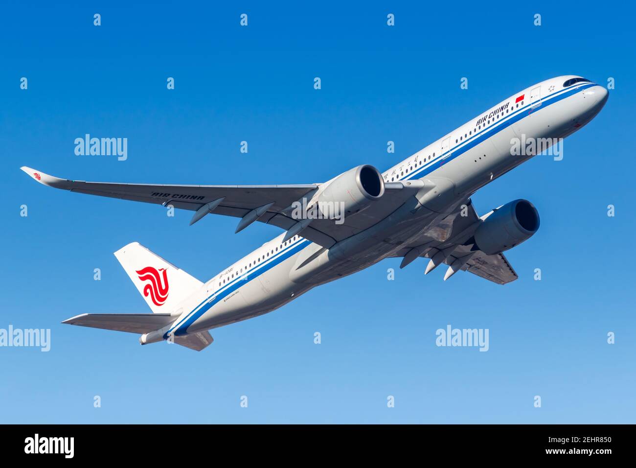 Frankfurt, Germany - February 13, 2021: Air China Airbus A350-900 ...