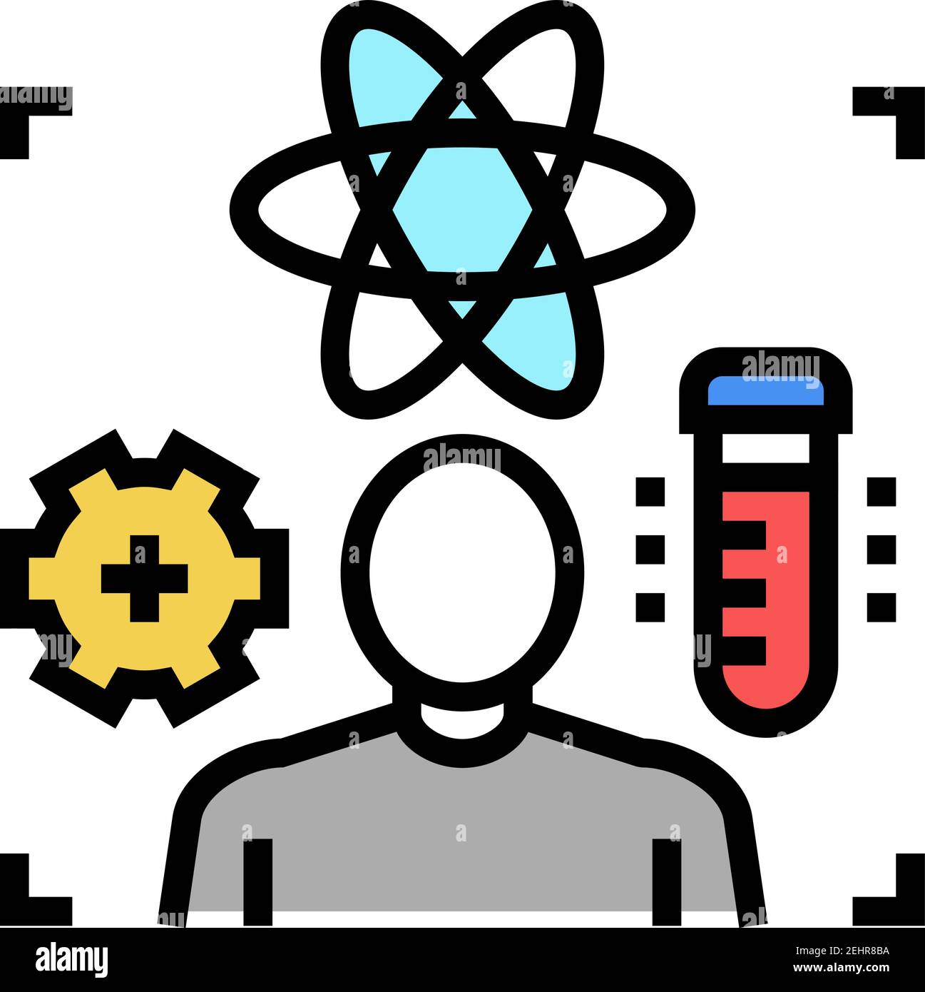 science expert color icon vector illustration Stock Vector Image & Art ...