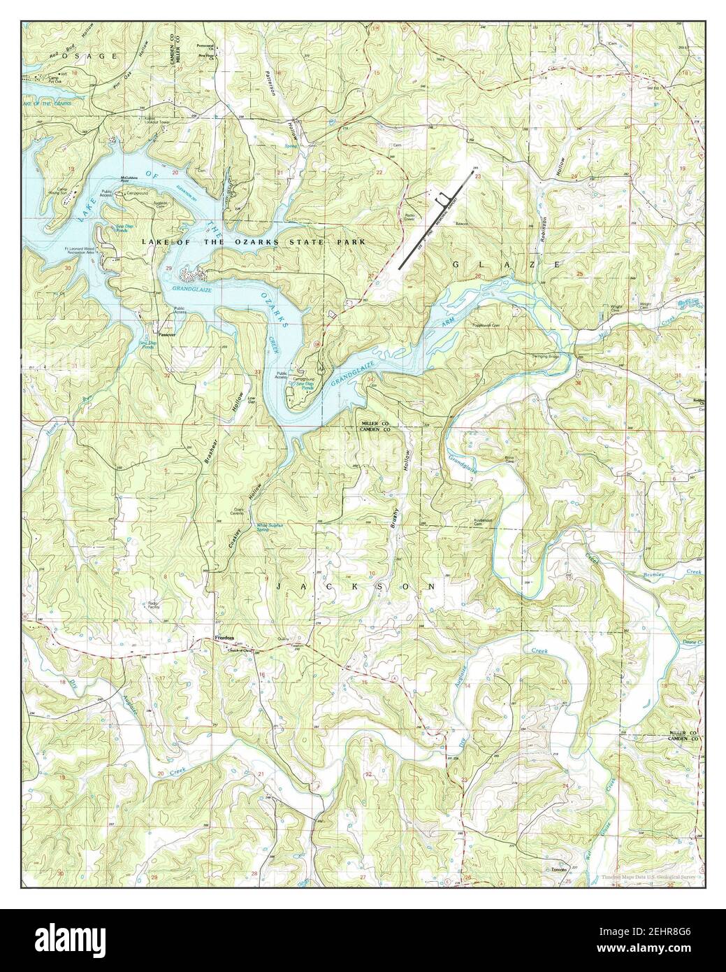 Toronto, Missouri, map 1983, 1:24000, United States of America by ...