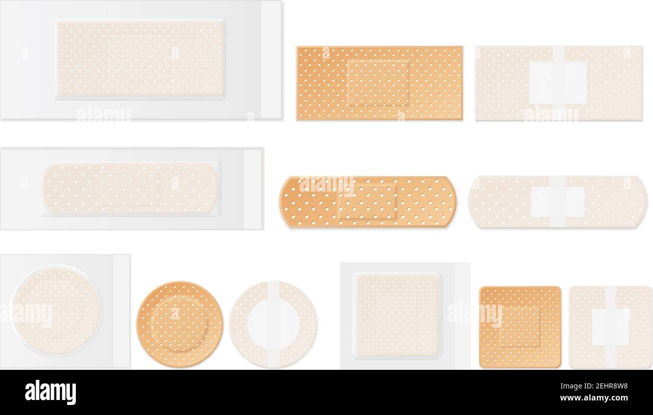 Medical plasters water resistant perforated plastic first aid adhesive ...