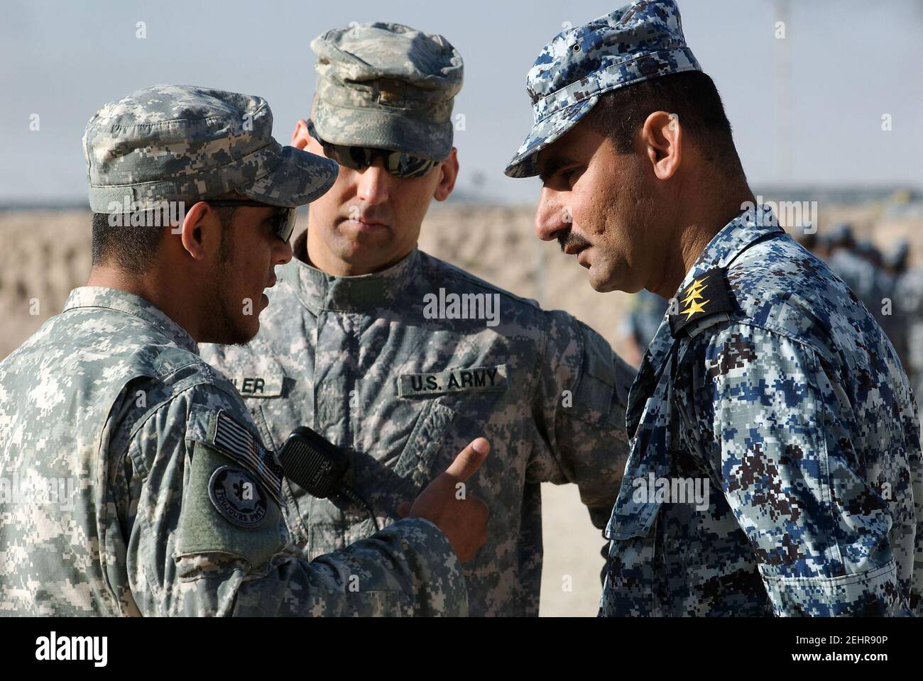 Patrol in Basra Stock Photo - Alamy